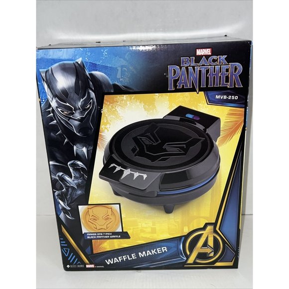 Marvel | Kitchen | Marvel Black Panther Non Stick Waffle Maker New In ...